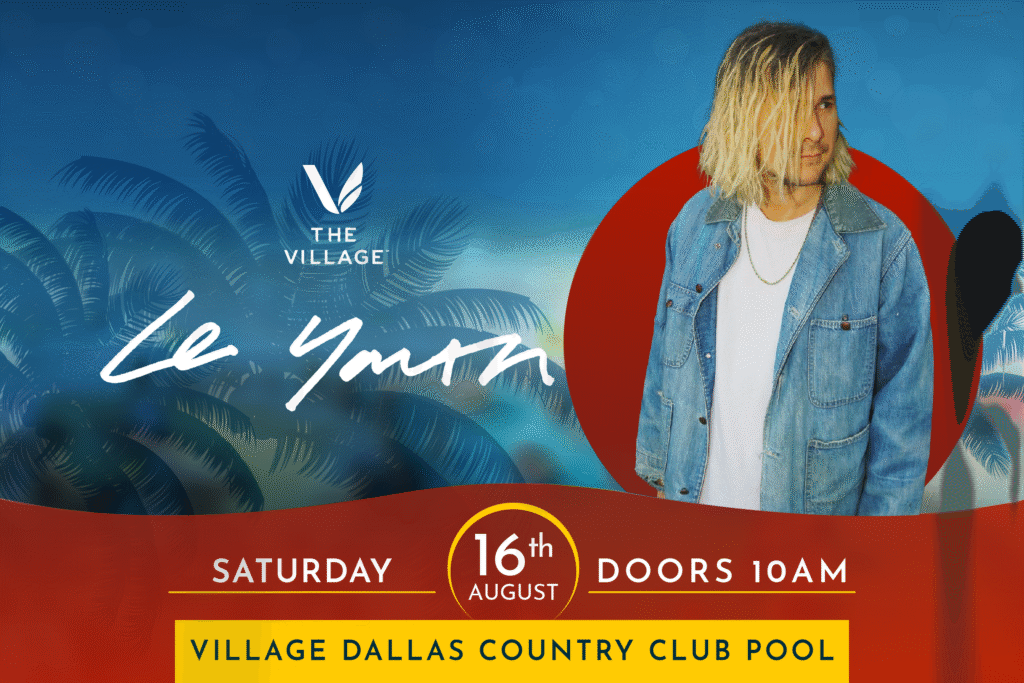 Summer Pool Party Featuring Le Youth - The Village Country Club